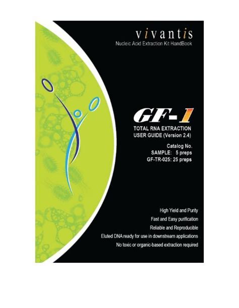 Total Rna Extraction Kit Manual