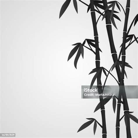 White Background With Black Bamboo Stems向量圖形及更多竹 草科圖片 竹 草科 日本