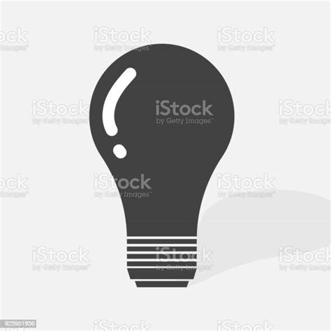램프의 벡터 이미지 집합입니다 라이트 전구 아이콘입니다 화이트그레이블랙 색상에 벡터 아이콘 3차원 형태에 대한 스톡 벡터 아트 및 기타 이미지 Istock