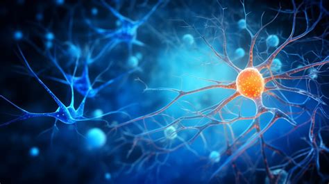 Premium Ai Image Abstract Neuron Connection Visualization With