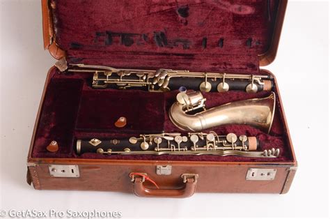 Selmer Paris Low Eb Bass Clarinet 1950s Good Condition Old Pads