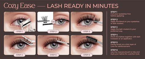 Lashview Lash Cluster Kit 196 Pcs Diy Eyelash Extensions With Lash Bond And Seal