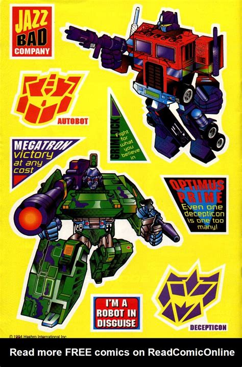 Transformers Generation 2 1994 001 Read Transformers Generation 2
