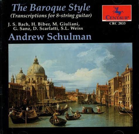 중고샵 바로크 스타일 The Baroque Style 슐만 Andrew Schulman Canada발매 예스24