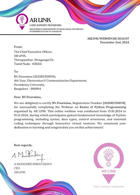 Python Programming Learning Development Skillup Poornima Bv