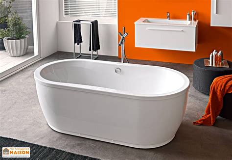 Baignoire Ovale Acrylique Libero 180x90 Kolpa