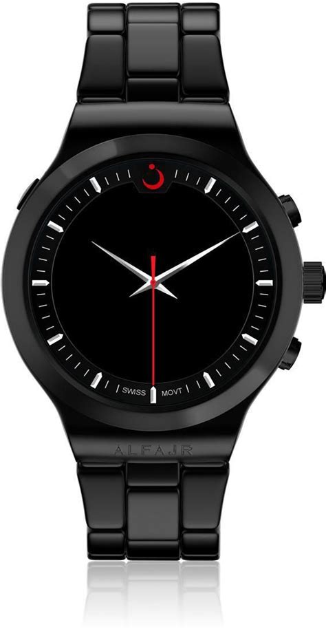Alfajr Elegance Watch For Men, Analog-Digital, Aluminum Band, WB-20 ...