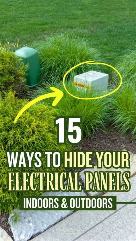 15 Genius Ways To Camouflage Your Electrical Panels
