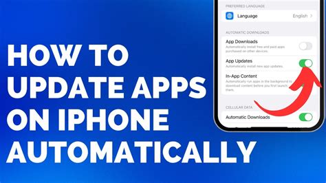 How To Update Apps On IPhone Automatically 3 Steps YouTube