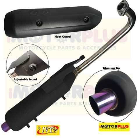 JVT POWER PIPE V3 For MIO MIO I125 NMAX AEROX Shopee Philippines