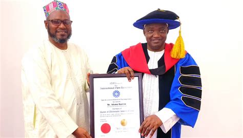 Doctorate Degree Honoris Causa Conferred Upon His Excellency President