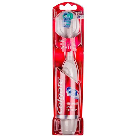 Зубная щетка COLGATE (Колгейт) 360 Optic White (Оптик Вайт ...