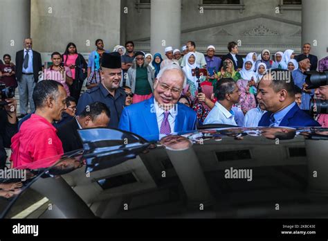 Former Malaysian Prime Minister Najib Razak Is Pictured At Kuala Lumpur