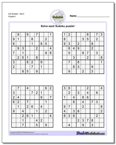 Sudoku Evil