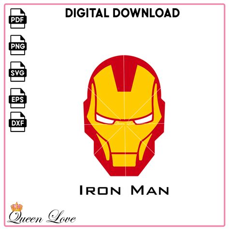Avengers Superhero Iron Man Logo Svg Inspire Uplift