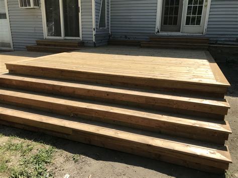 Pressure Treated Deck In Osgoode Jack Built Ottawa Deck Builder