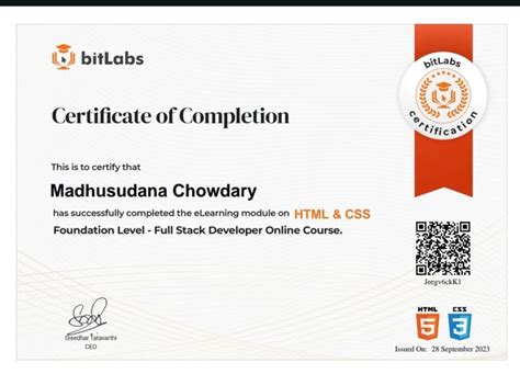 Madhu Sudana Chowdary On Linkedin Bitlabs