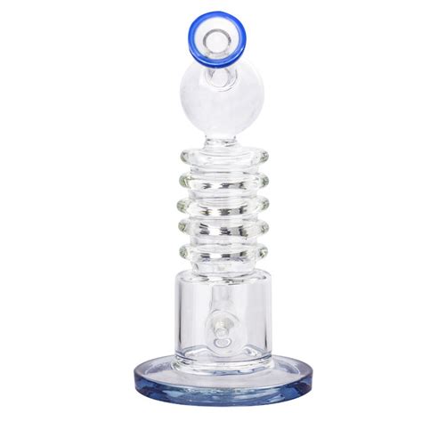 10 Screw Thread Inline Diffuser Perc Bong Puffing Bird Nz
