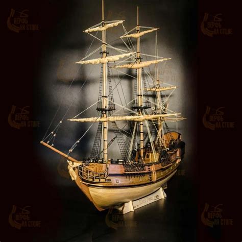 Купить модель корабля Black Pearl (Черная Жемчужина), 533 ммChina из ...