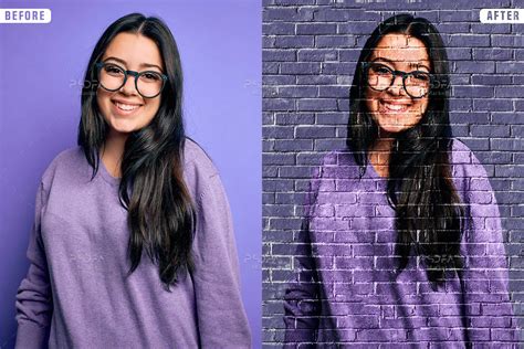 اکشن فتوشاپ افکت دیوار روی عکس و تصاویر 🔥کد فایل 89240