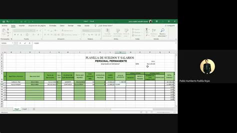 Asientos Contables De Planilla De Sueldos Y Salarios Actualizado Vrogue