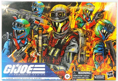 Gijoe Classified Series 047 Cobra Viper Officer And Vipers