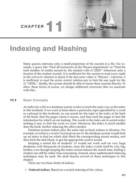 Data Storage And Querying Indexing And Hashing C H A P T E R 11 Indexing And Hashing Many