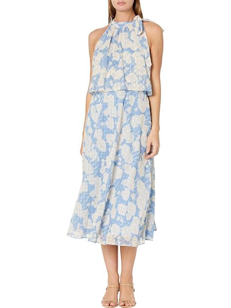 Adrianna Papell Floral Embroidery Peplum Dress Celadon 6pm