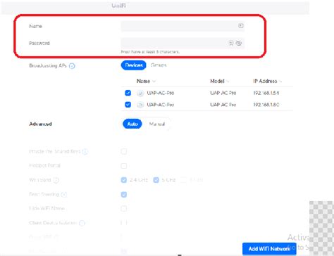 Create New Basic Wifi Ssid In Unifi Structured Progress Llc