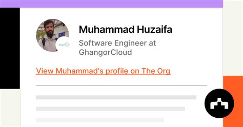 Muhammad Huzaifa Software Engineer At Ghangorcloud The Org