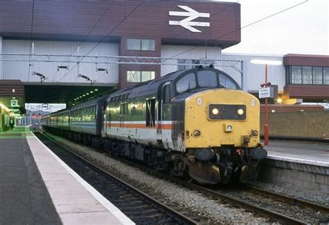 British Rail 37407 Class 37 Diesel Electric Locomotive Railway Photo £0