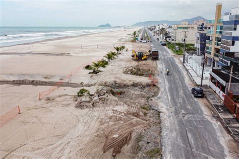 Obras da Orla de Matinhos atingem 94 13 de conclusão