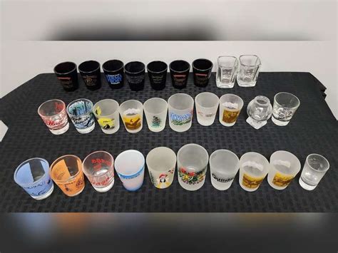 Assorted Shot Glasses Northern Kentucky Auction Llc
