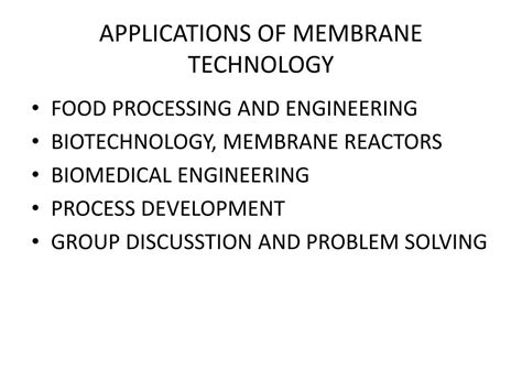Ppt Membrane Technology Powerpoint Presentation Free Download Id 4388086