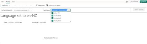 將 Power Bi 服務和 Power Bi Report Builder 中的日期參數當地語系化 Power Bi