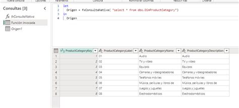Plegando Consultas Con Consulta Nativa