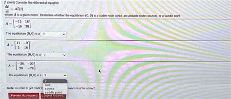 Solved Point Consider The Differential Equation Da Dt Pa Where A
