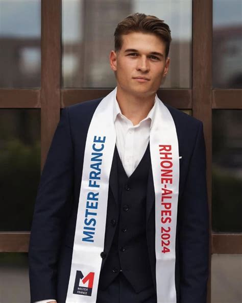 Mister France 2025 Mathieu Bedini Mister Rhône Alpes Remporte Le Concours