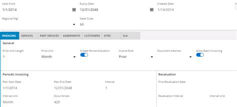 Invoice Plan For Service Contract Is Not Generating As Expected Ifs