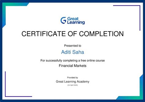 Aditi Saha On Linkedin Greatlearningacademy Greatlearning Glacertificate Learning