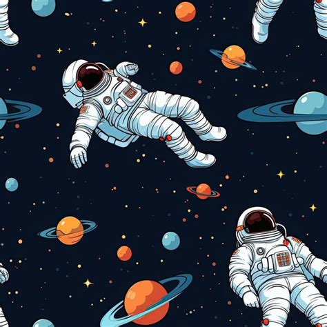 Premium Photo Astronaut Floating In Zero Gravity