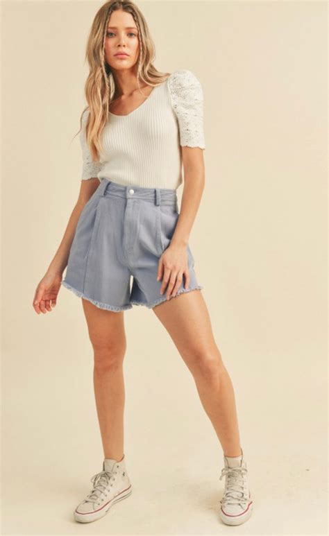 The Lacey Blouse In Cream Mae Threads Clothing