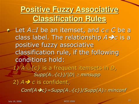 Ppt Learning Fuzzy Association Rules And Associative Classification Rules Powerpoint