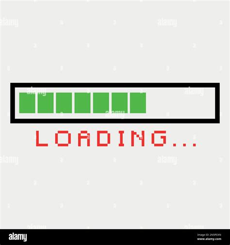Loading Bar Vector Illustration Stock Vector Image And Art Alamy