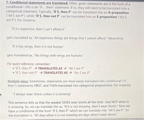 Standard Form Categorical Sentences In This Week S Chegg Com