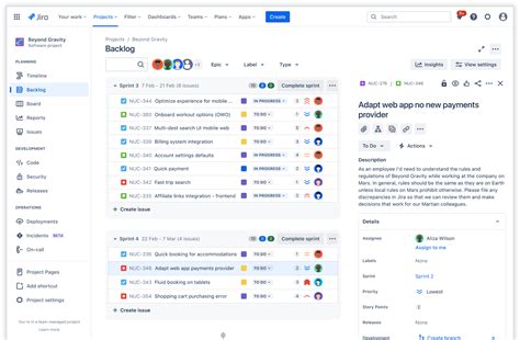 Scrum Backlog Template Jira Templates