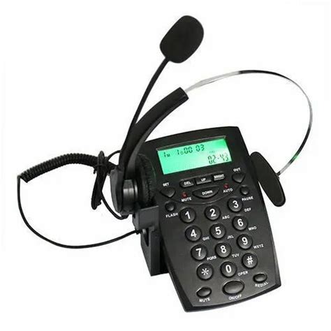 Dial Pad With Headset At INR In New Delhi Ample Enterprise