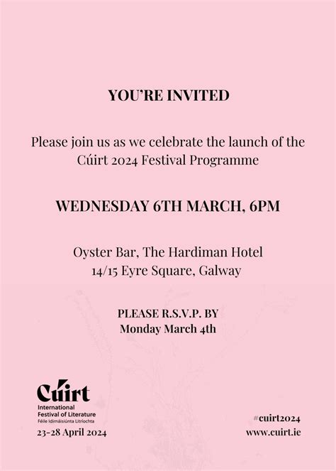 Thisisgalwayie On Linkedin The Cúirt International Festival Of