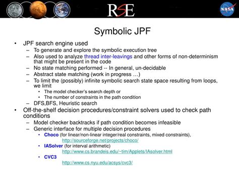 Ppt Symbolic Java Pathfinder Symbolic Execution Of Java Byte Code