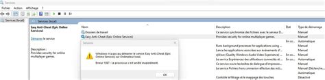 Windows N A Pas Pu D Marrer Le Service Sur Ordinateur Local